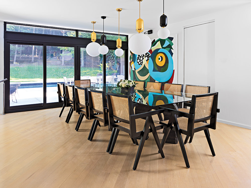 Bold and contemporary living and dining rooms | Reno + Decor