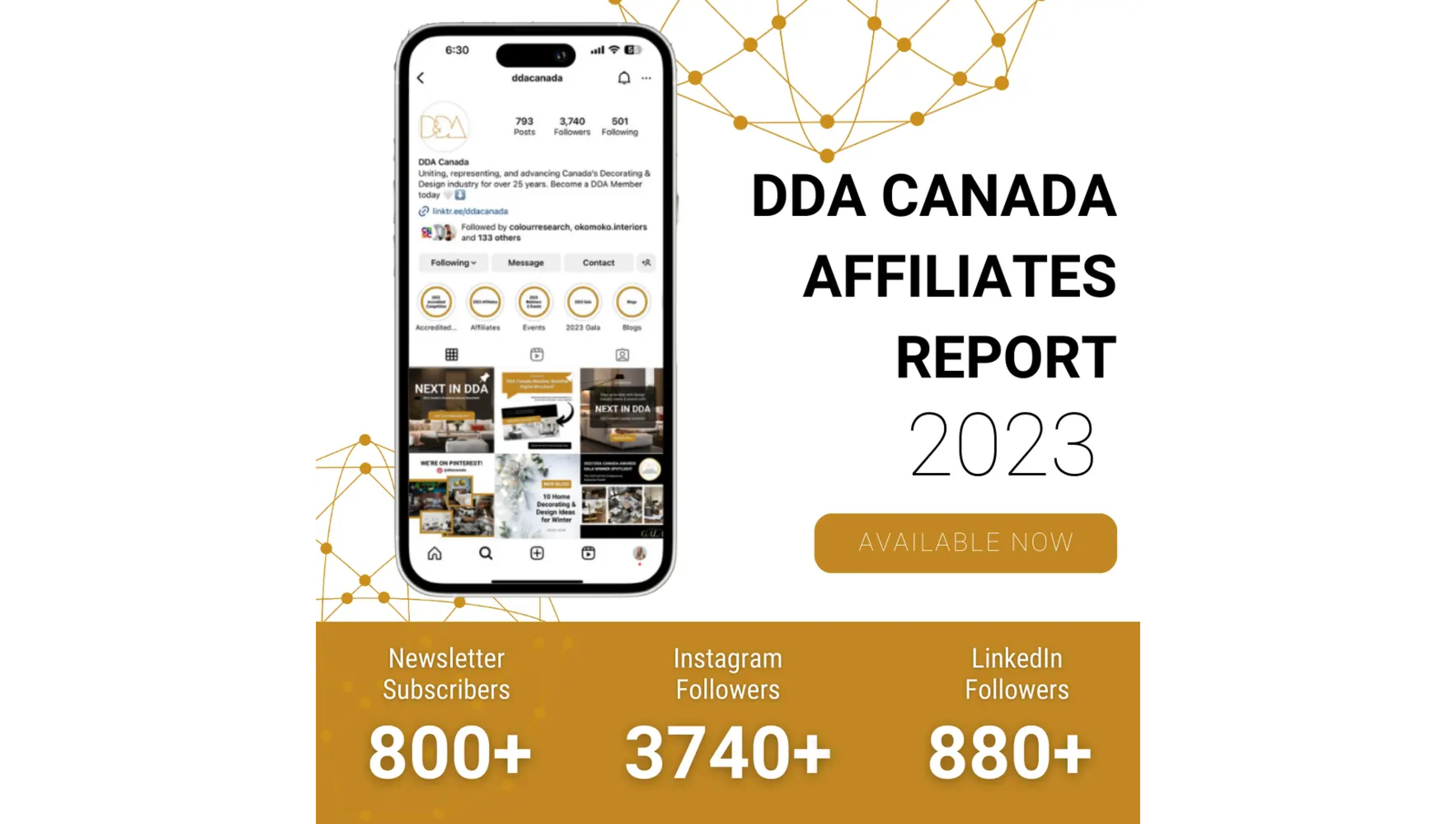 DDA Canada Affiliates 2023 Report | Reno + Decor