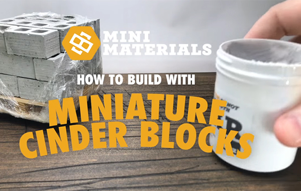 Mini Materials Cinder Block Building Guide | Reno + Decor